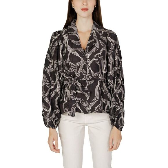 Vila Clothes | Tops | Vila Clothes Abstract Pattern Long Sleeve Blouse ...